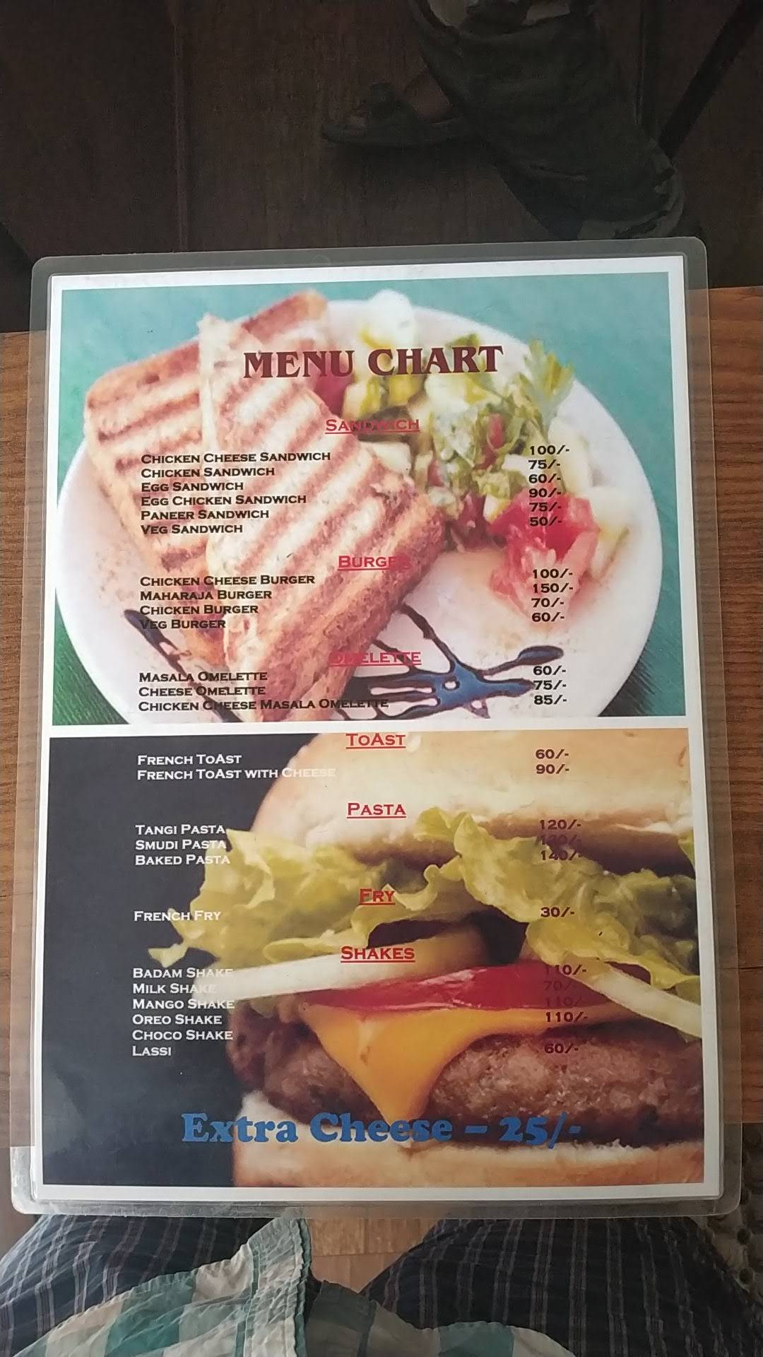 Menu at Cine Cafe, Kolkata, D/45