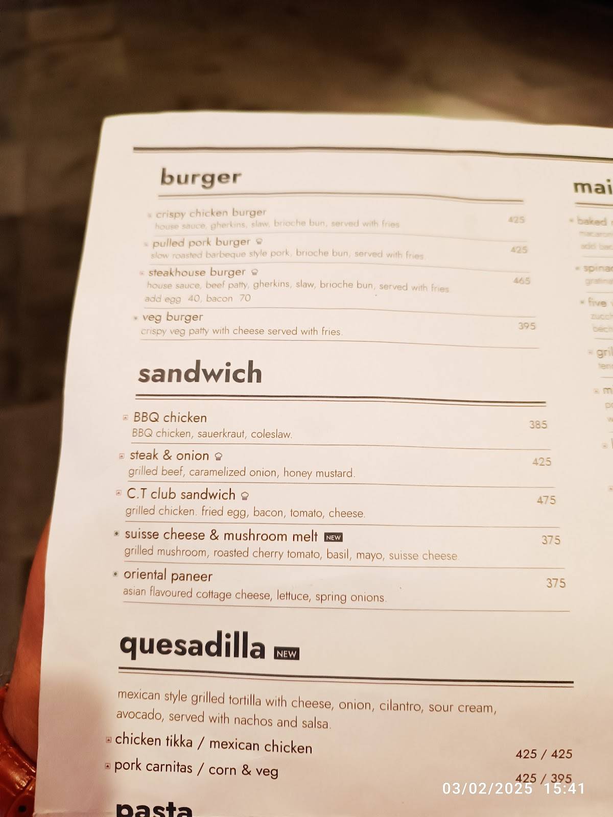 Menu at Cocoa Tree - Panampilly Nagar, Kochi, 1st floor