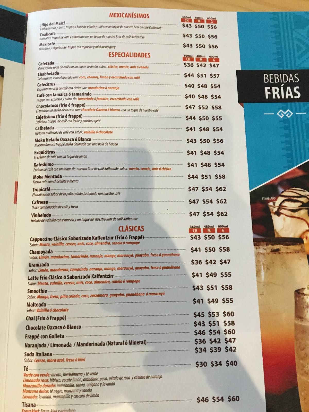 Carta de Café Colibrí, Temixco