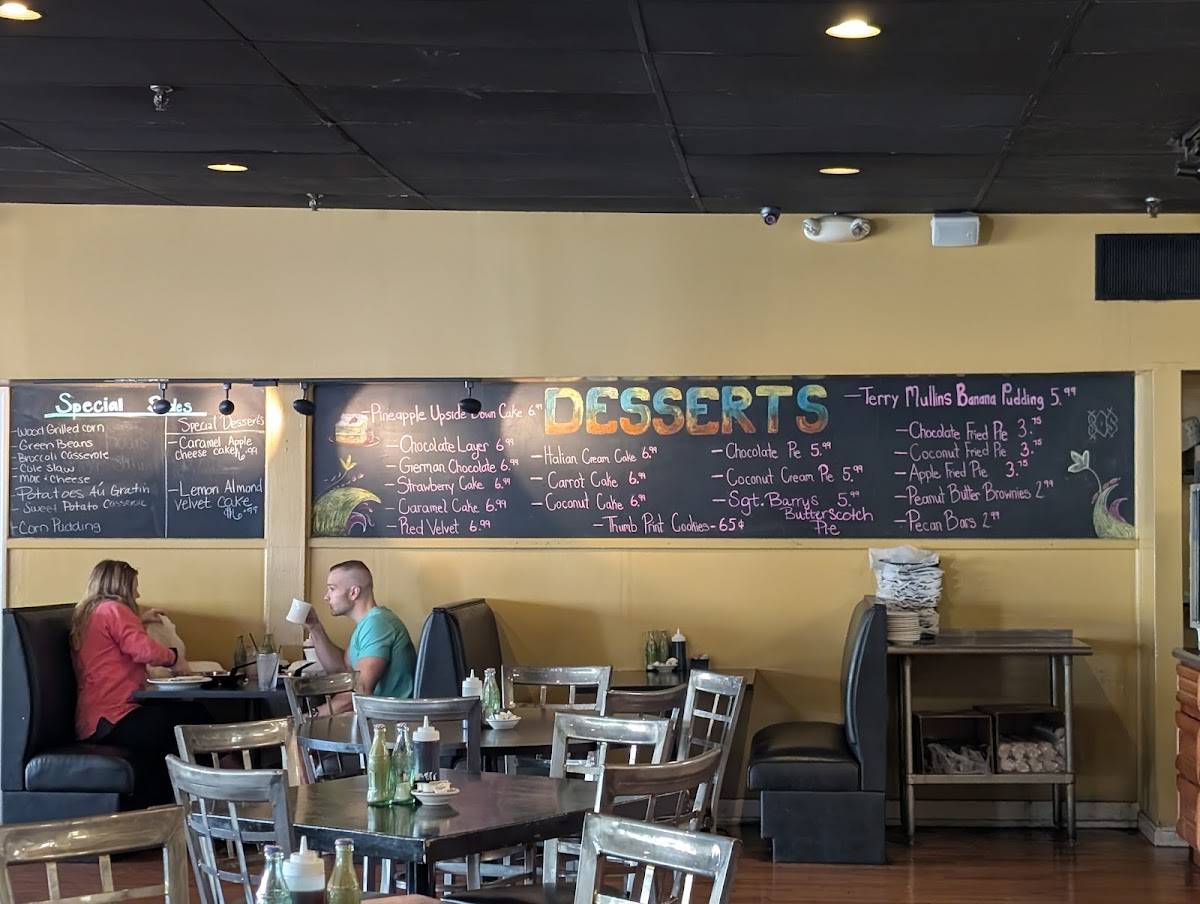 Menu at Dean's Restaurant & Bakery Oak Ridge, Oak Ridge