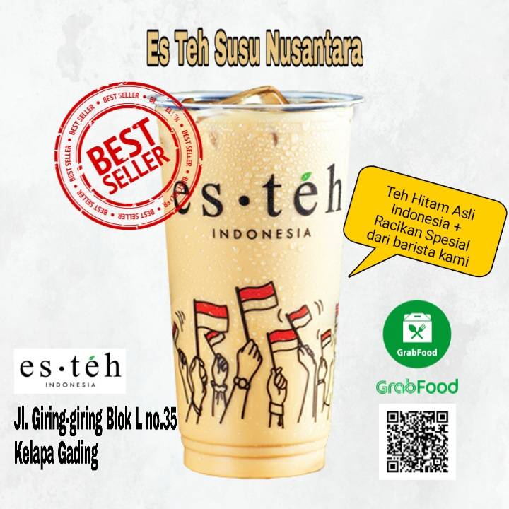Menu at Esteh Indonesia Kelapa Gading cafe, North Jakarta