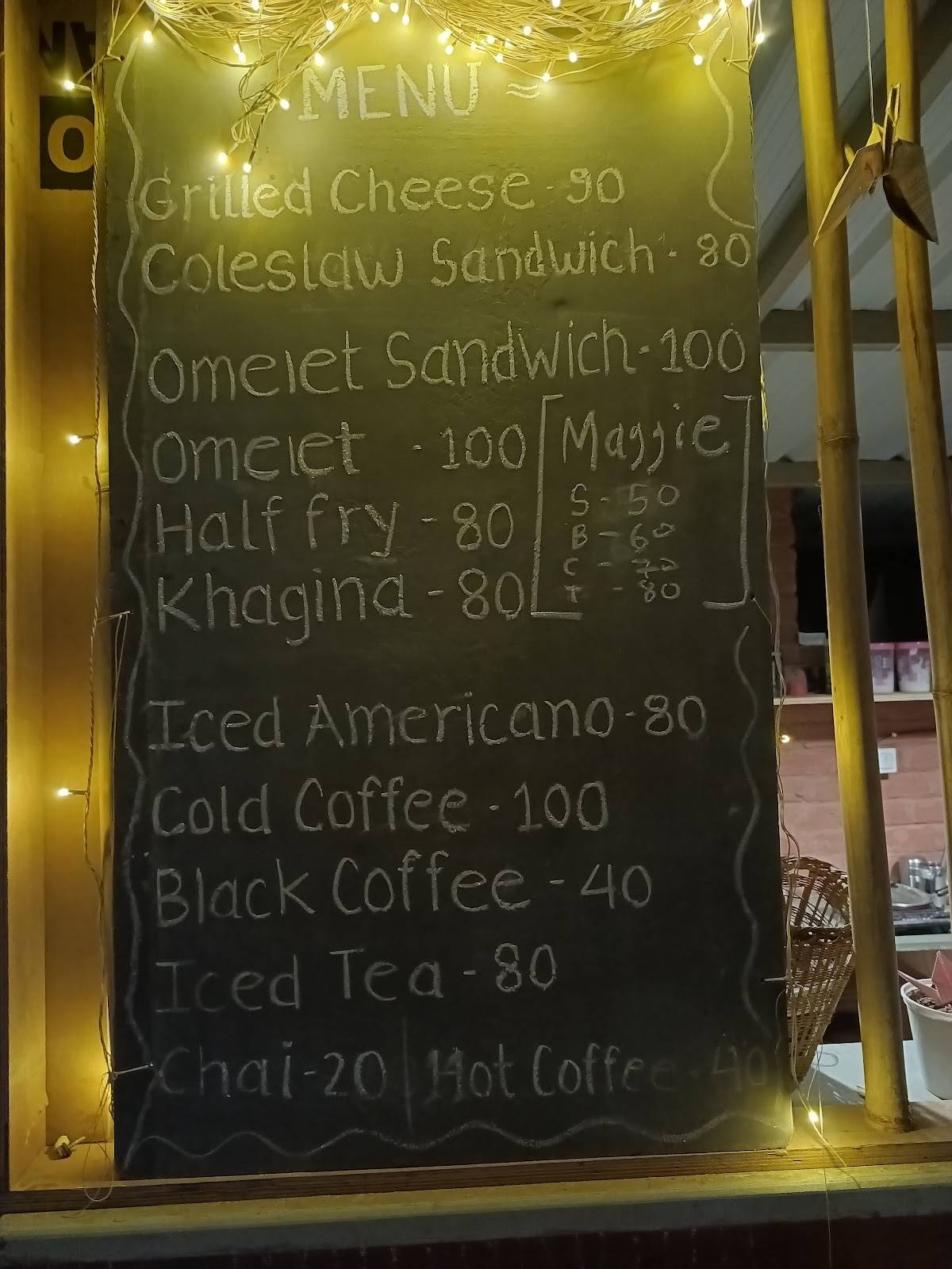 Menu at Cafe Ghazal, Ahmedabad, G/F-10