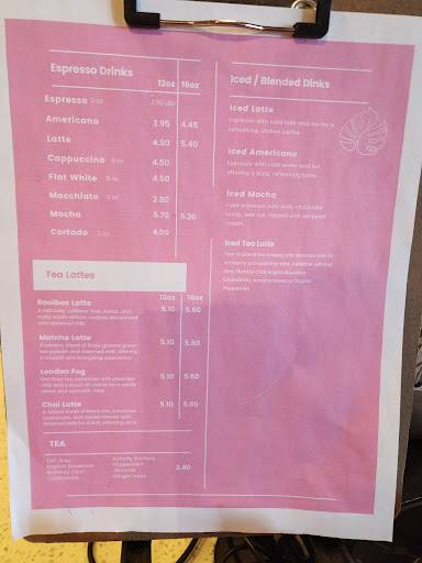 Menu at Hello Tucker espresso bar + cafe, Chilliwack