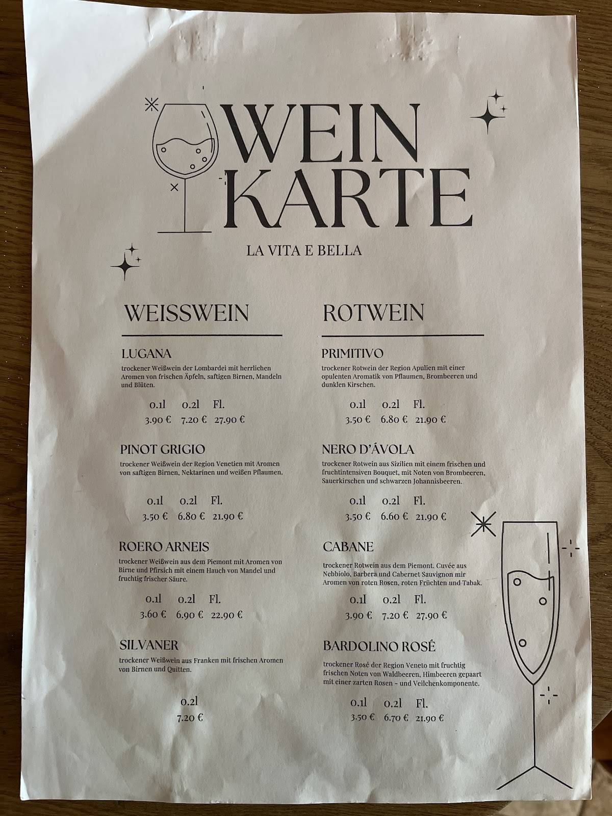 Speisekarte von Café Lilo cafe, Würzburg
