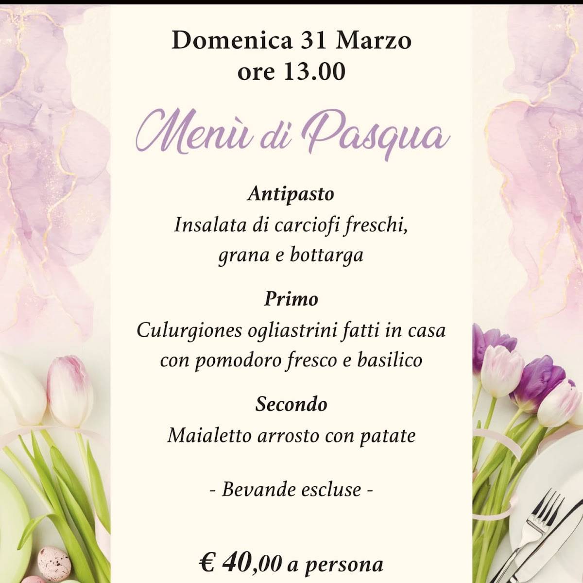 Menu da Picasso Cafe' Piccolo Ristorante, Milano