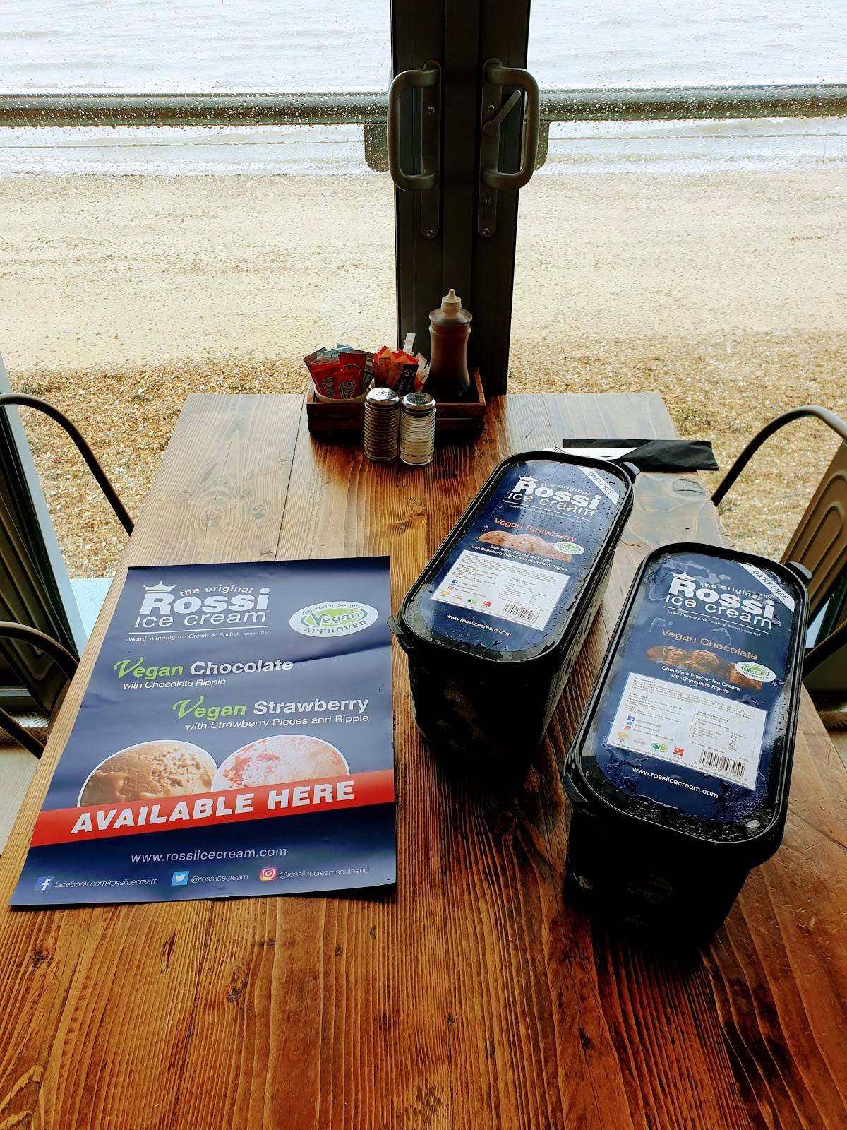 Menu at Surf Chalkwell cafe, Southend-on-Sea
