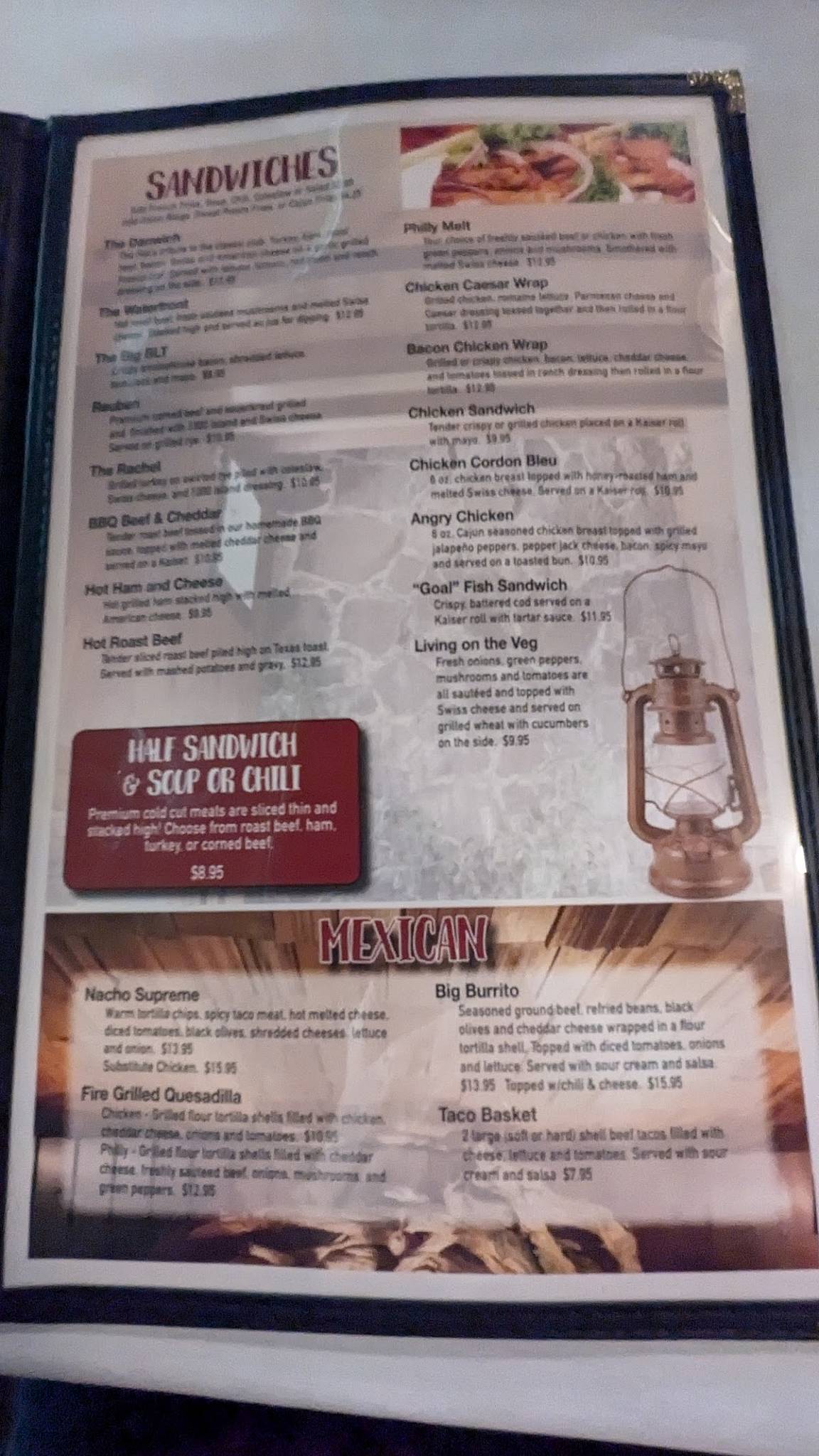 Menu at The Hut Restaurant, Calumet Township, Wolverine St #41