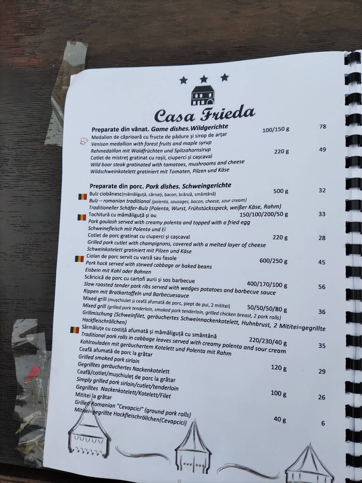 Carta de Casa Frieda, Sibiu