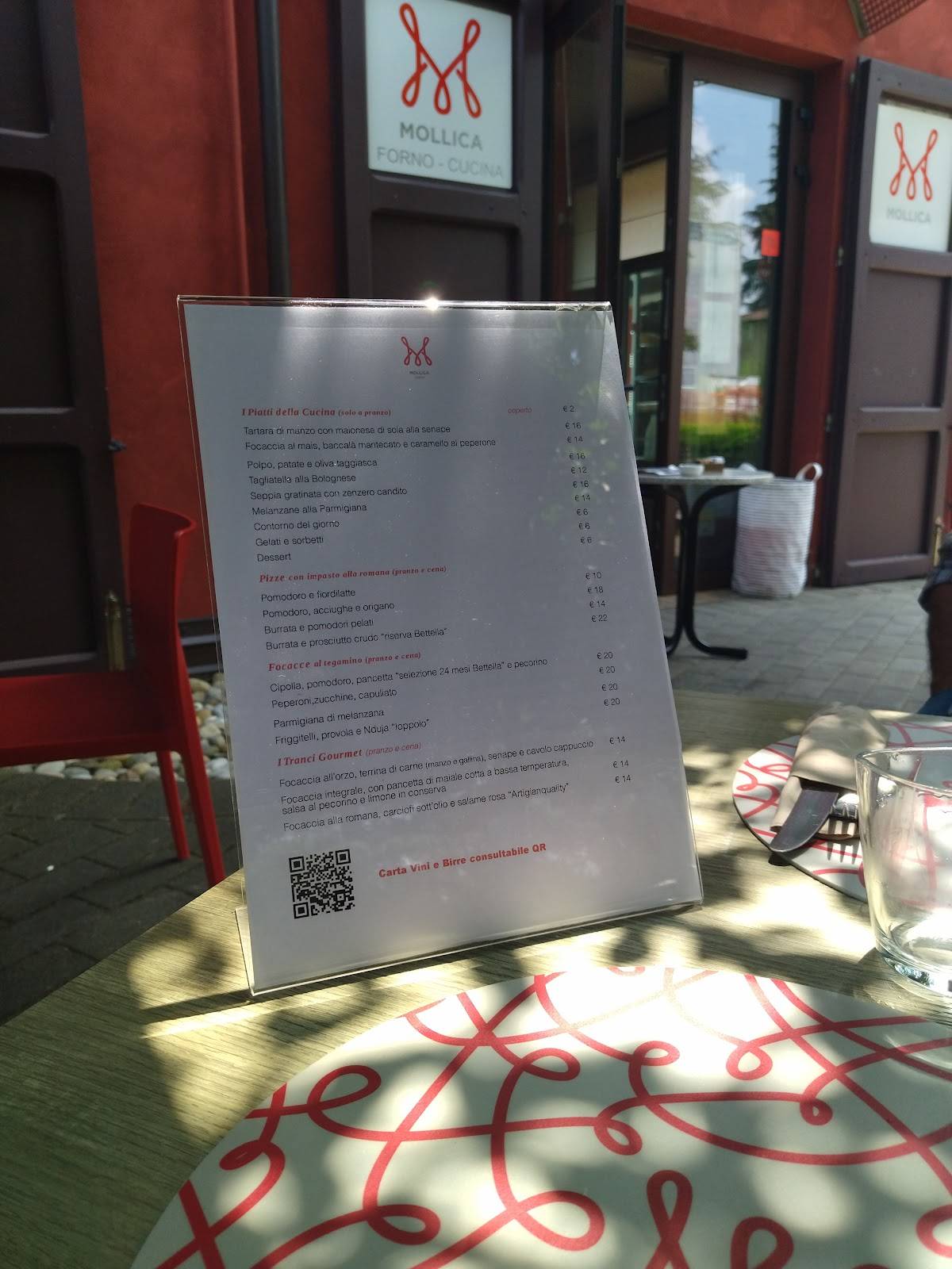 Menu da Casa Mazzucchelli ristorante, Sasso Marconi