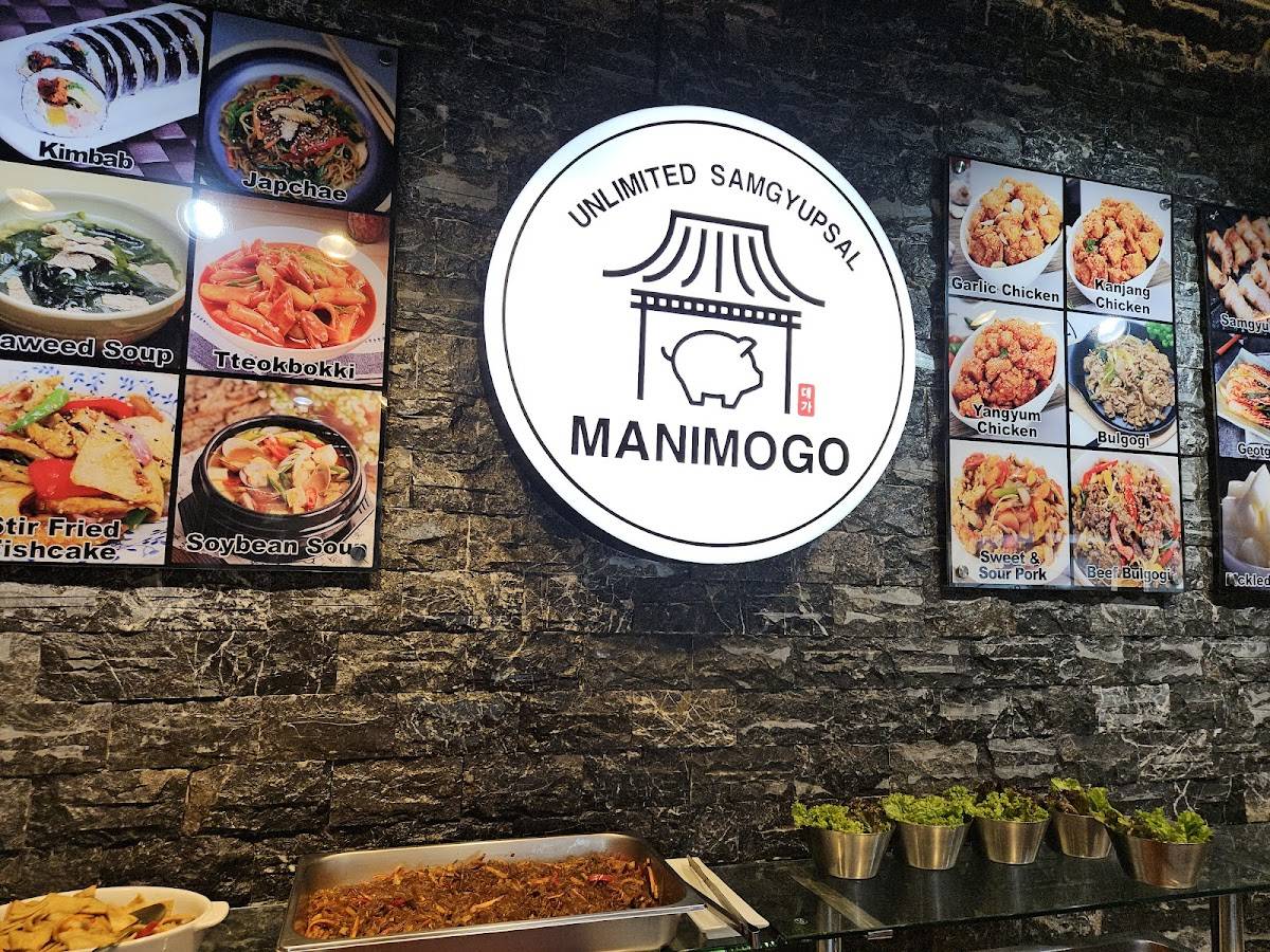 Menu at MANI MOGO KOREAN RESTAURANT WITH DAEGA, Cebu City