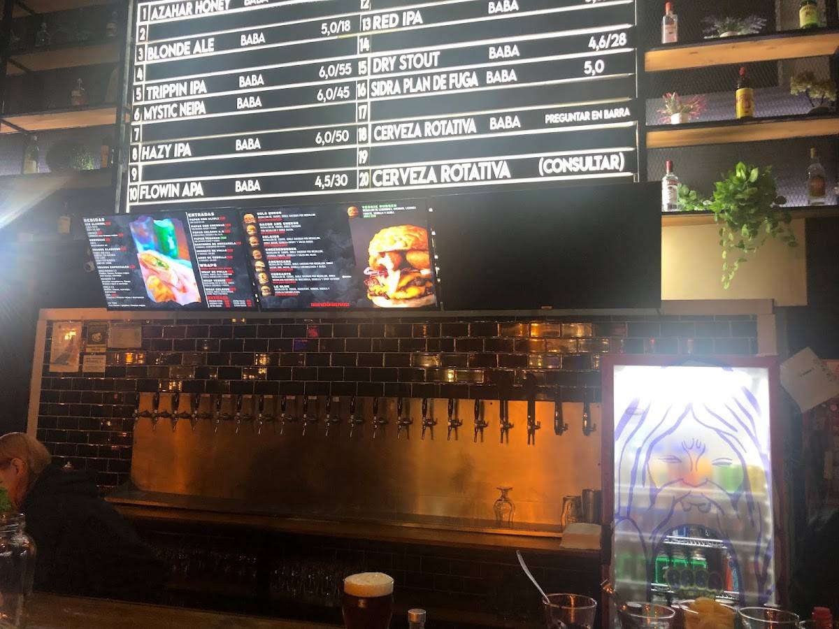 Carta de Celsius Bar, Victoria