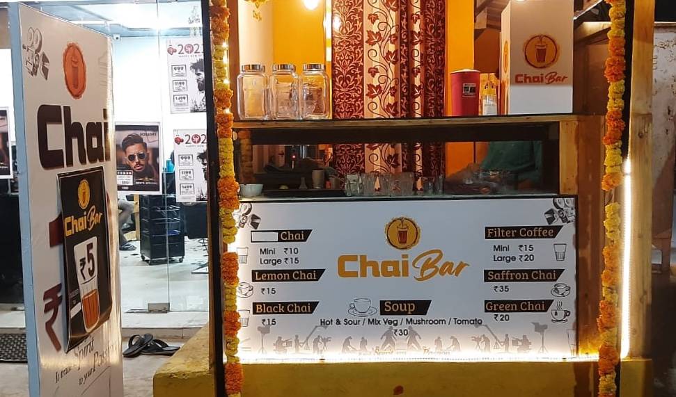 Menu at Chai Bar, Chennai