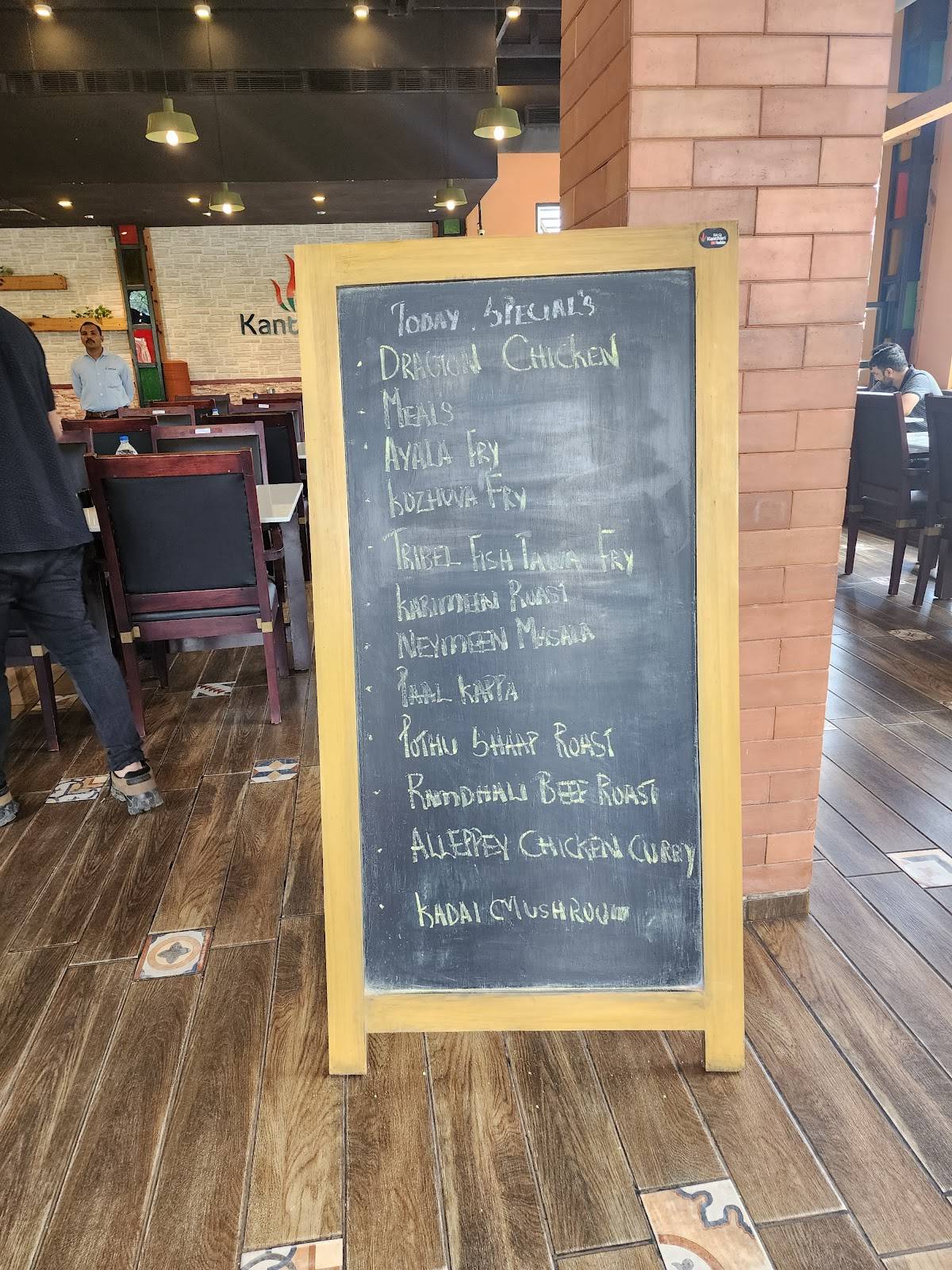 Menu at Kanthari Restaurants & Banquets, Changanassery