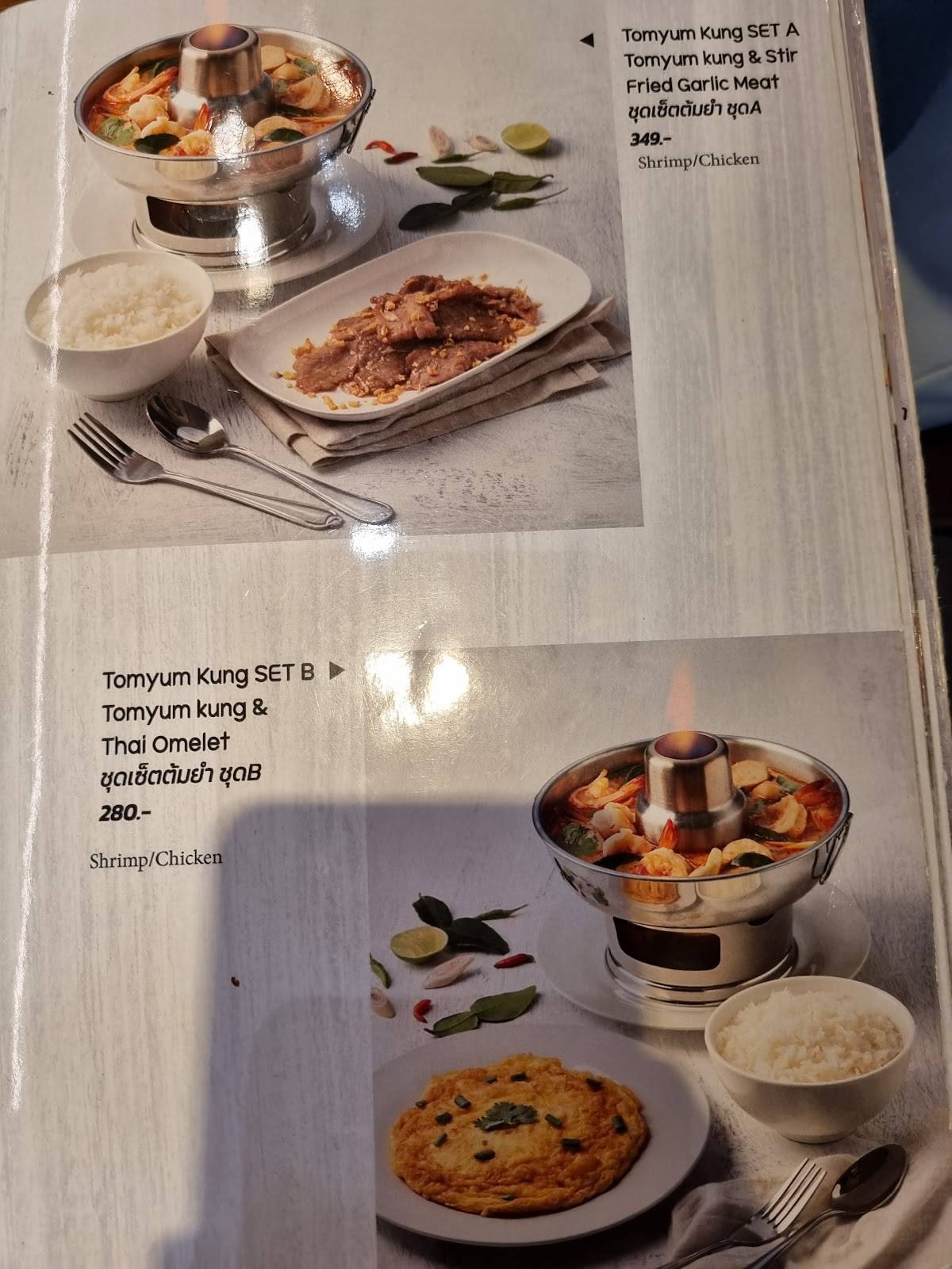 Menu at Chaolay Seafood MBK center (Halal) restaurant, Bangkok, MBK ...