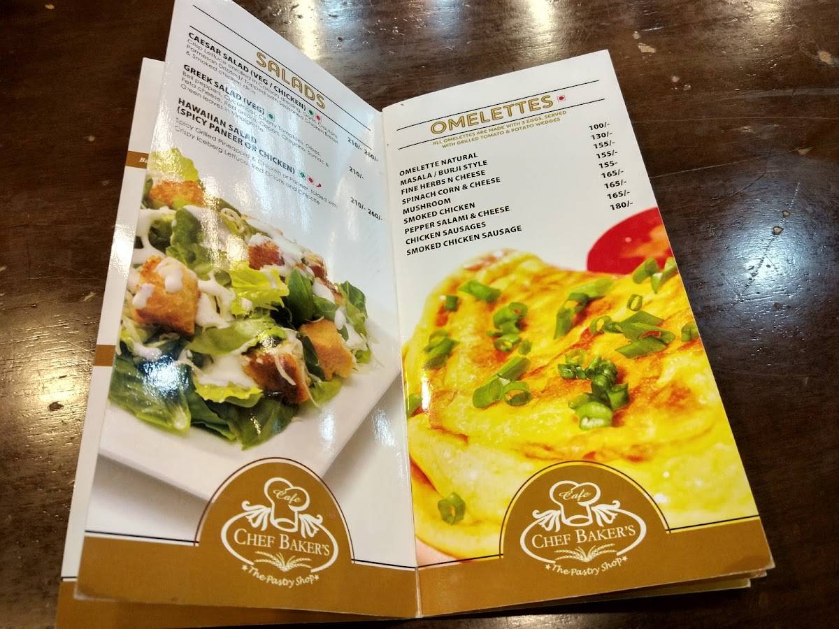Menu at Chef Bakers - Brookefield, Bengaluru