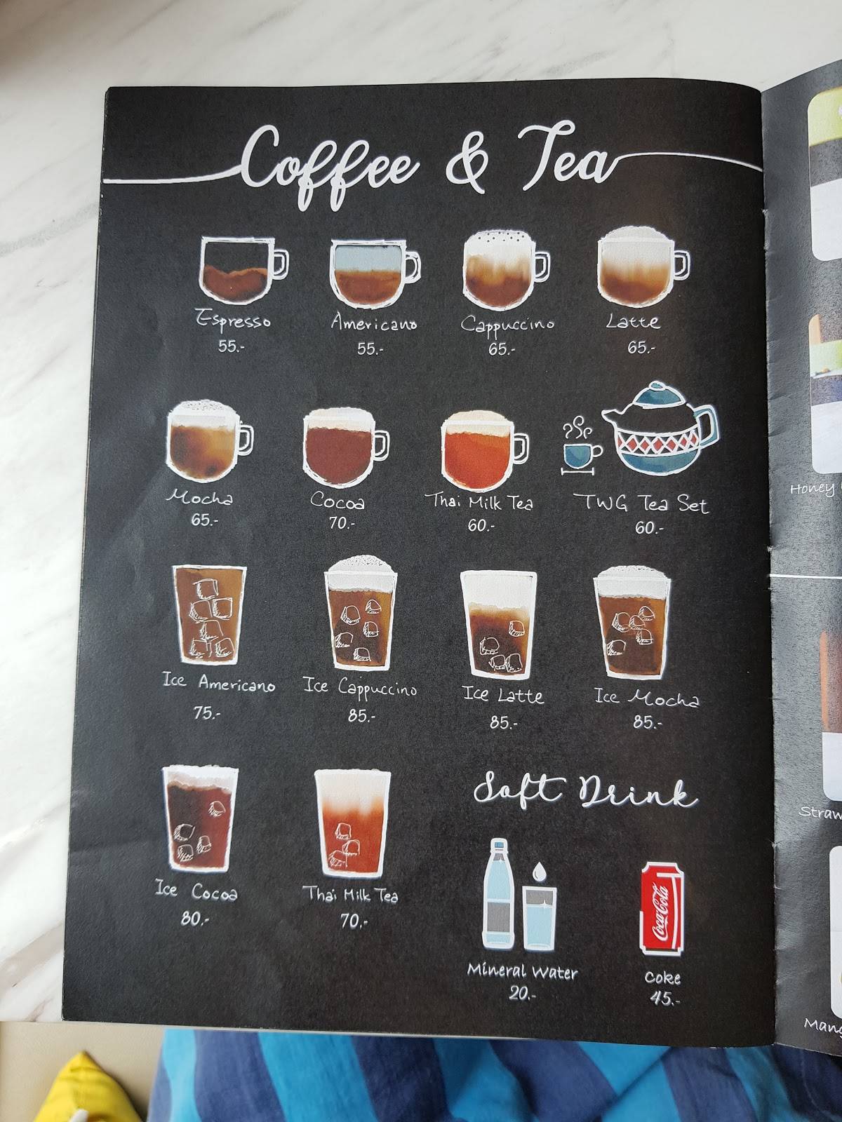 Carta del restaurante Chef's Kitchen, Pak Kret