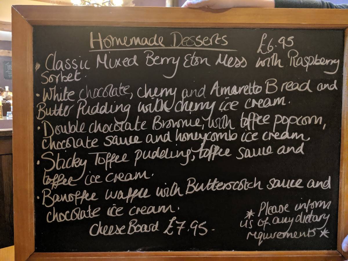 Menu at The Gloucester Old Spot pub & bar, Cheltenham