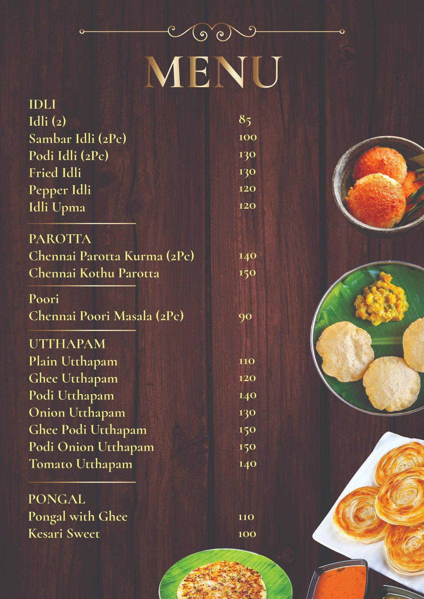 Menu at Chennai Banana Leaf, Guwahati, House No 58