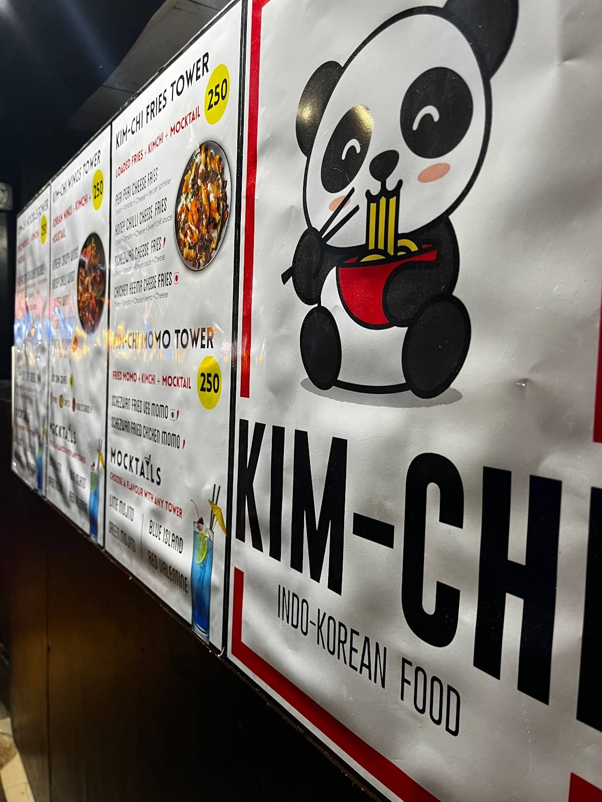 Menu at KIM-CHI Tower, Chennai