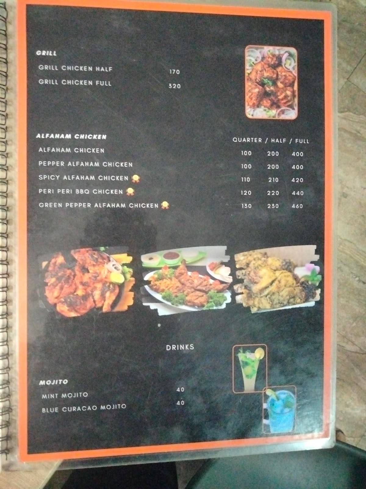Menu at NOM NOM RESTAURANT, Chennai