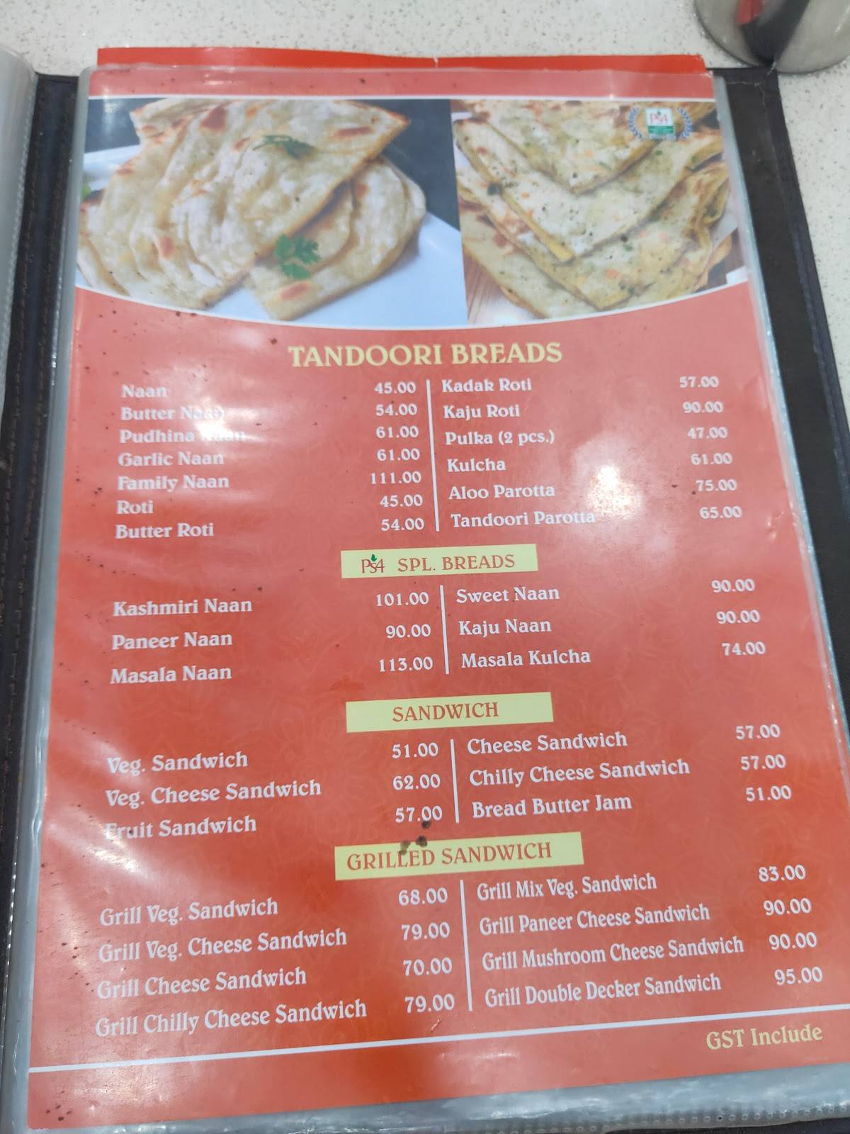 Menu at Perambur Sri Srinivasa Sweets & Snacks, Chennai, 42FJ+PQW