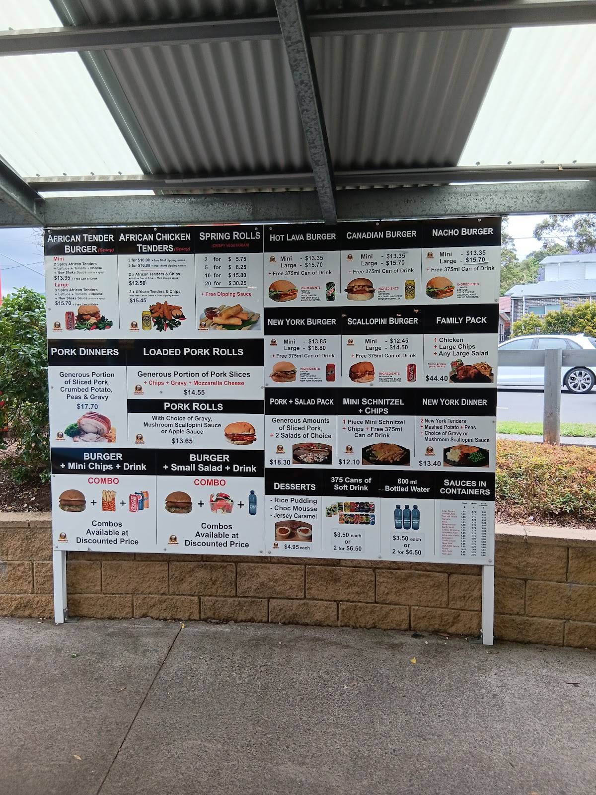 Menu at Chicko's Chickens & Quality Foods restaurant, Figtree, 49 ...