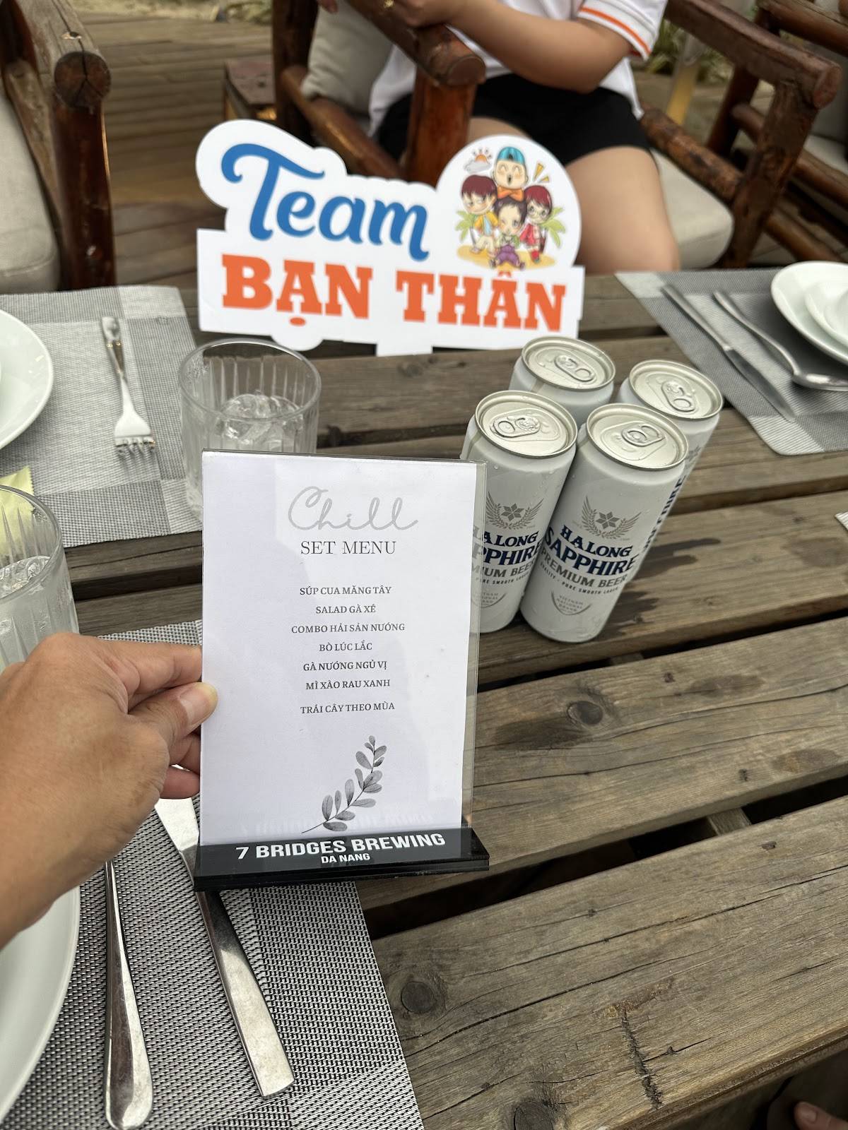 Menu at Chill Beach Bar - Hạ Long, Ha Long
