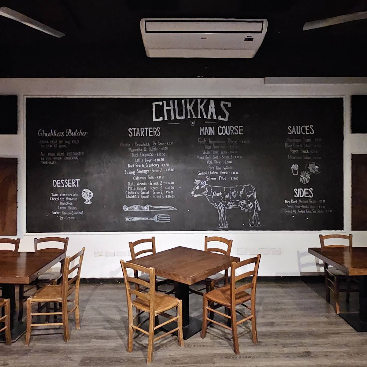Menu at Chukkas Mosta BBQ, Attard, Triq Durumblat Mosta MST
