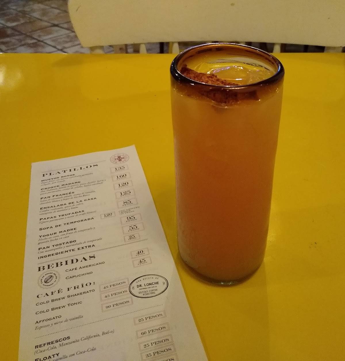 Carta del restaurante DR. Lonche, Ciudad Juarez