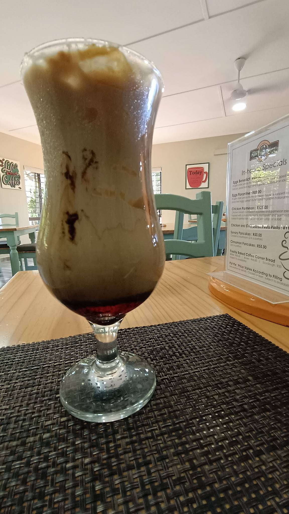 Speisekarte von Coffee Corner cafe, Richards Bay