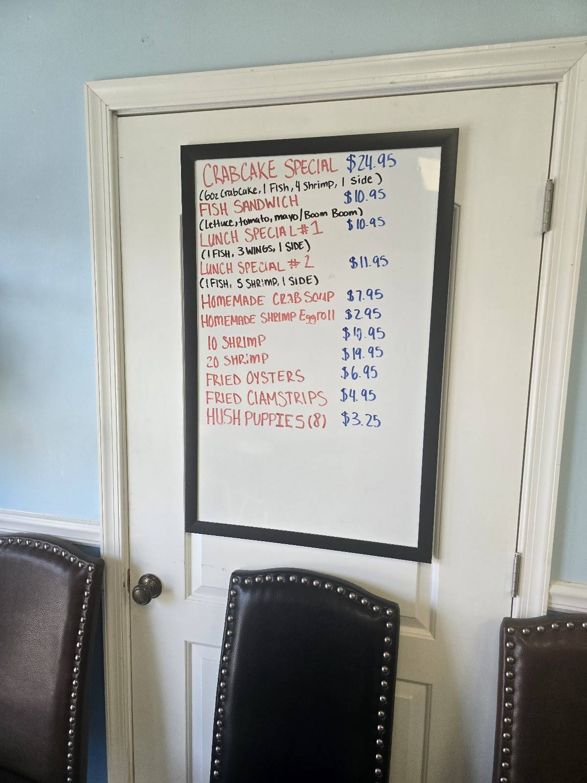 Menu at Crack And Juicy restaurant, Glen Burnie, Governor Ritchie Hwy