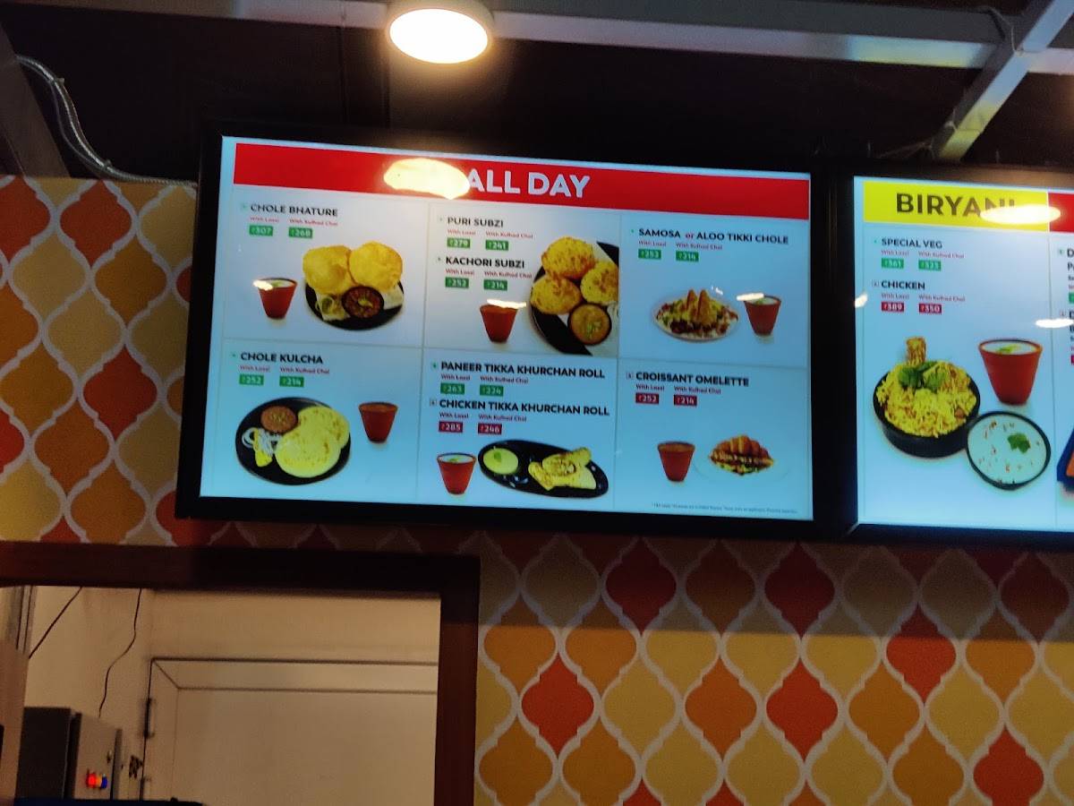 Menu at Curry Kitchen, Delhi, Indira Gandhi International Airport T3 ...