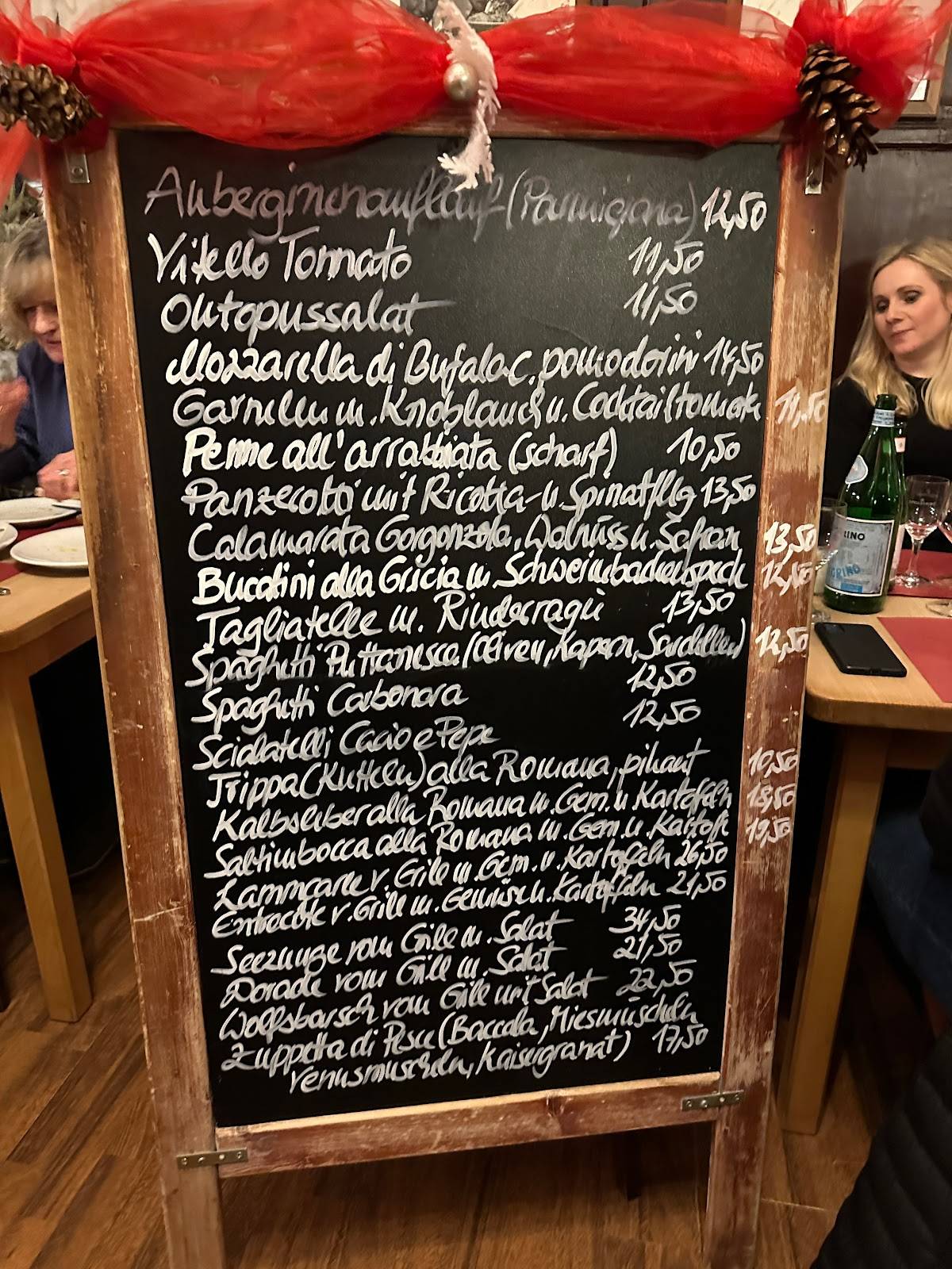 Speisekarte von Da Ugo restaurant, Nürnberg