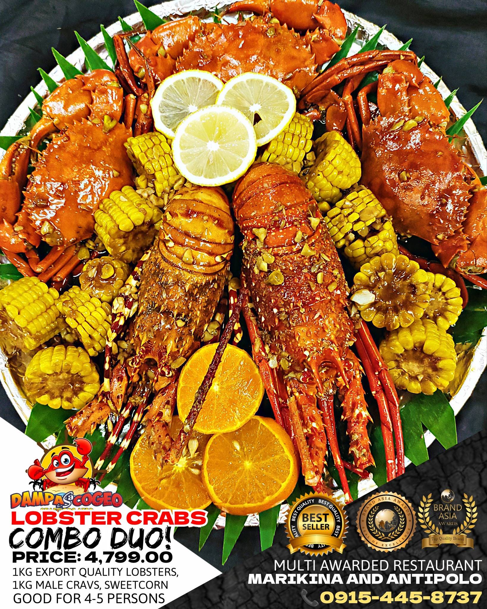 Menu at Dampa sa Cogeo restaurant, Antipolo, J5C8+HXH