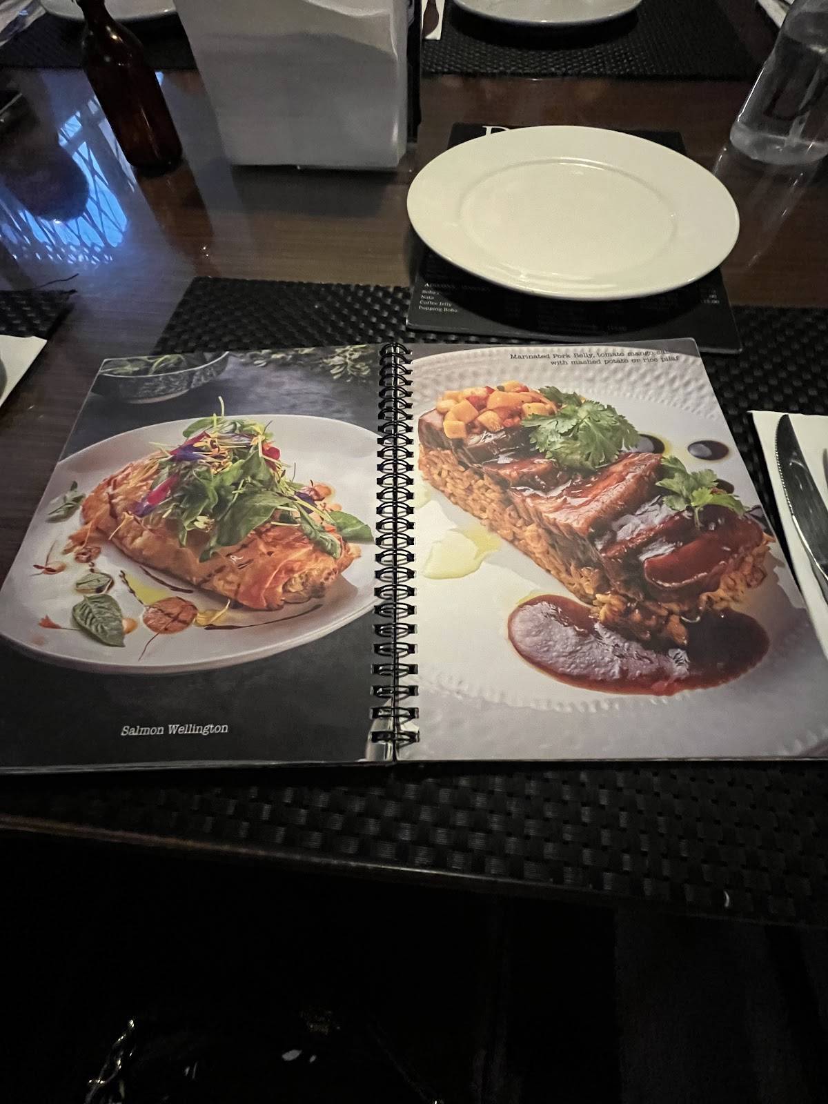 Menu at Delgado.112 restaurant, Quezon City
