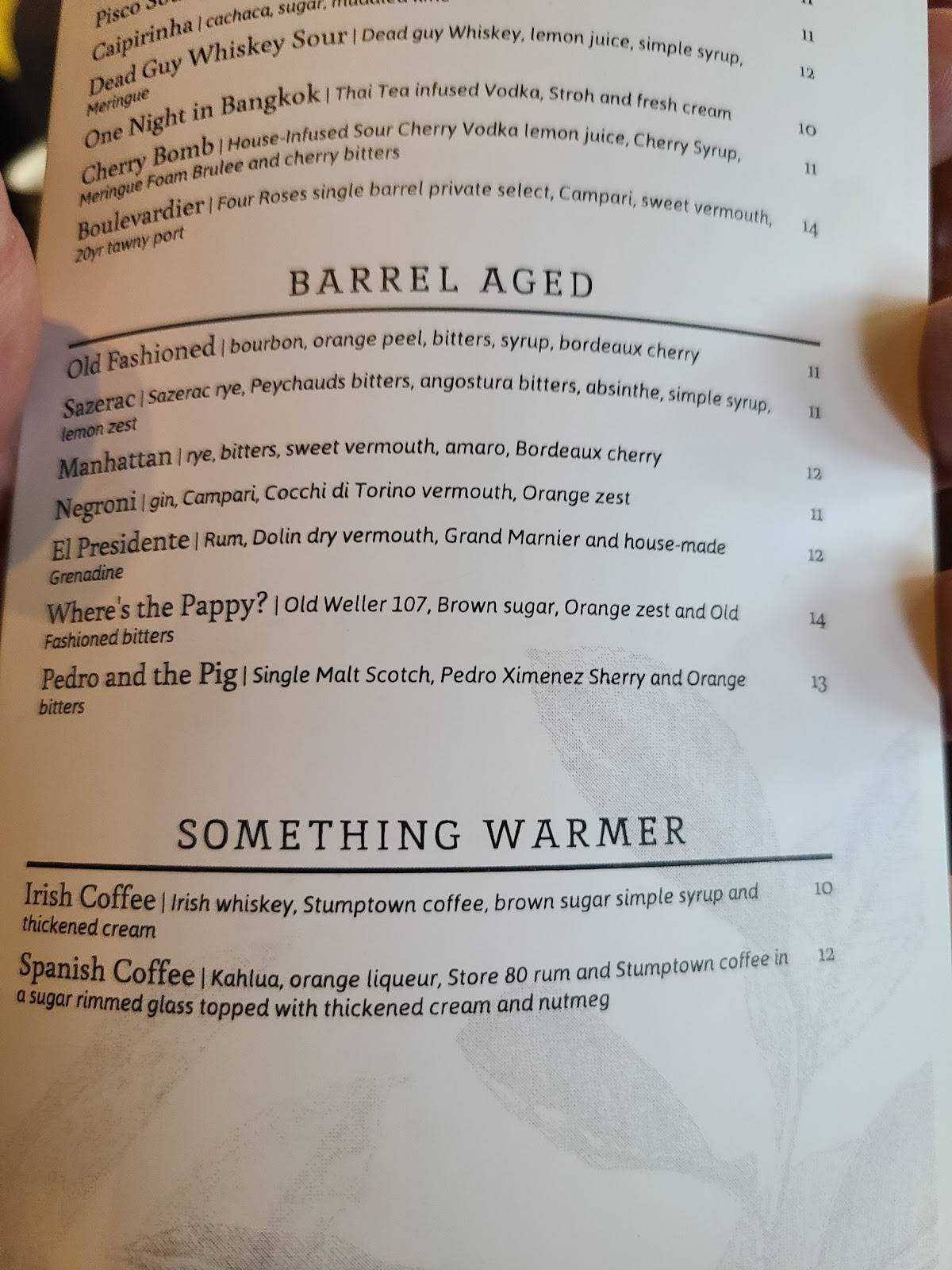 Menu at Tidal Raves Seafood Grill restaurant, Depoe Bay