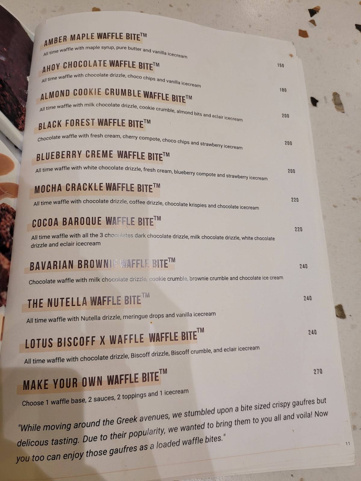 Menu at The Dessert Republic - Matunga, Mumbai