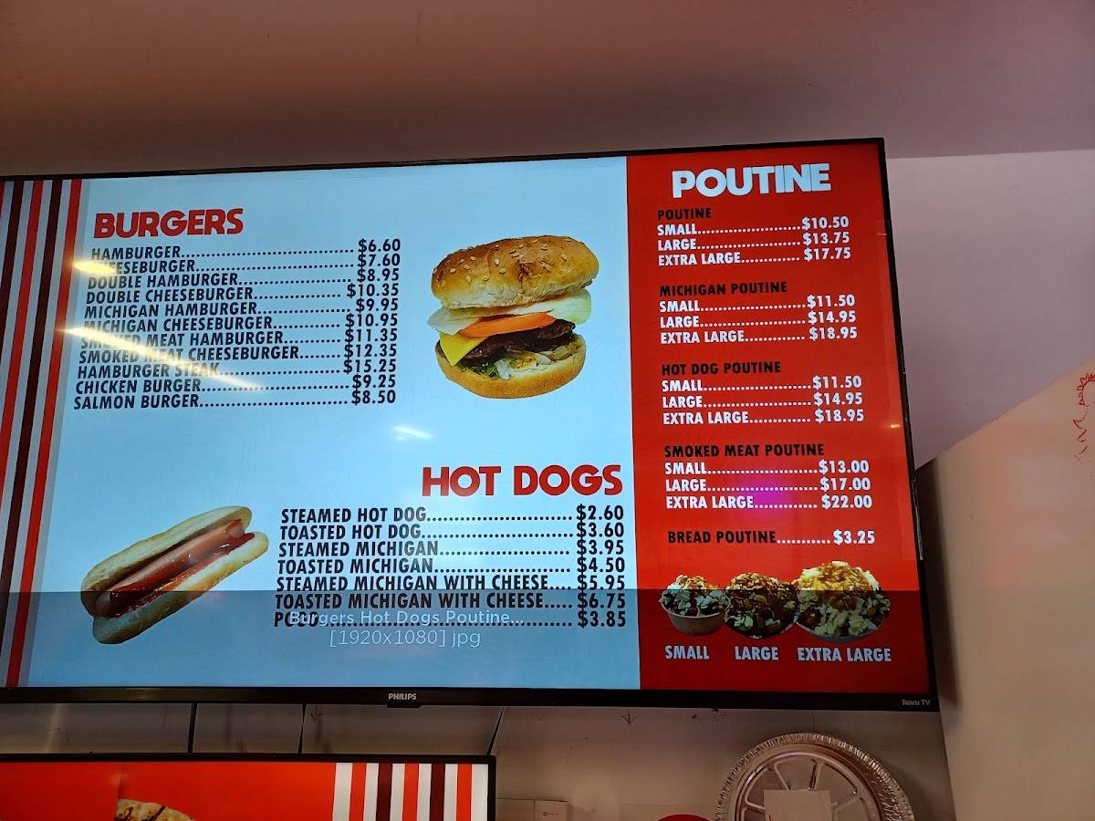 Menu au Diabo's Restaurant, Kahnawake 14