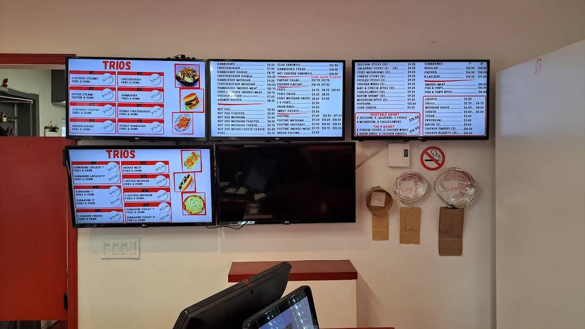 Menu au Diabo's Restaurant, Kahnawake 14