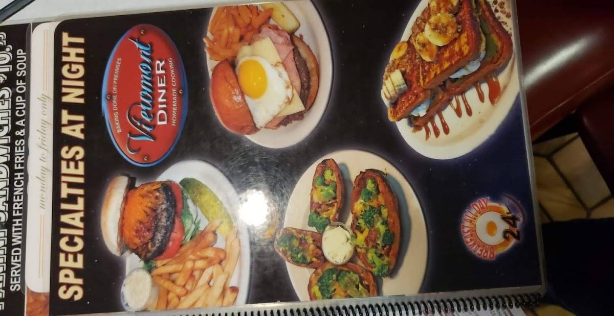 Menu at Viewmont Diner restaurant, Scranton, 448 Scranton Carbondale Hwy