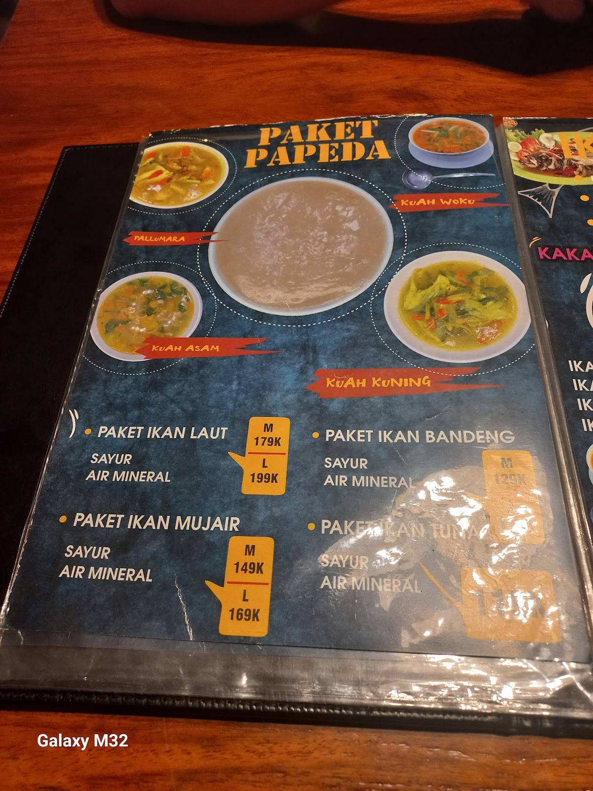 Menu at Djoeragan Dapur Resto and Cafe, Jayapura