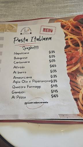 Carta del restaurante Don Carmelo, Naucalpan del Juárez, Av ...