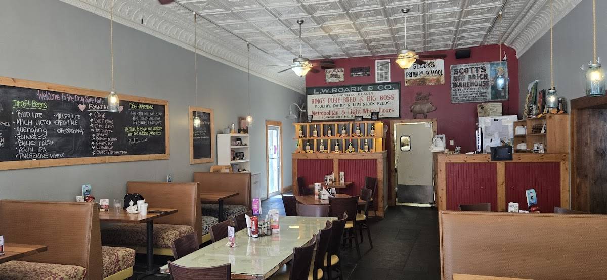 Menu at Drug Store Grill pub & bar, Brookneal