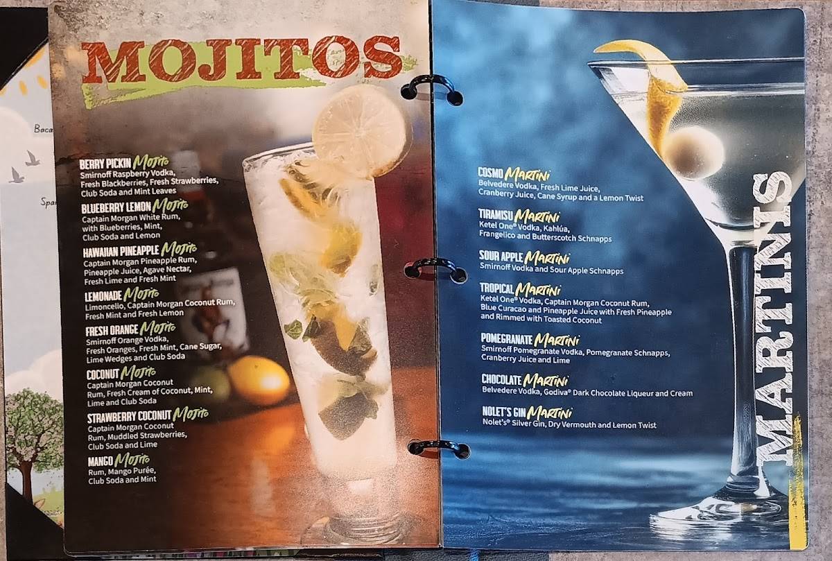 Menu at Duke's Riverside Bar & Grille, Wormleysburg