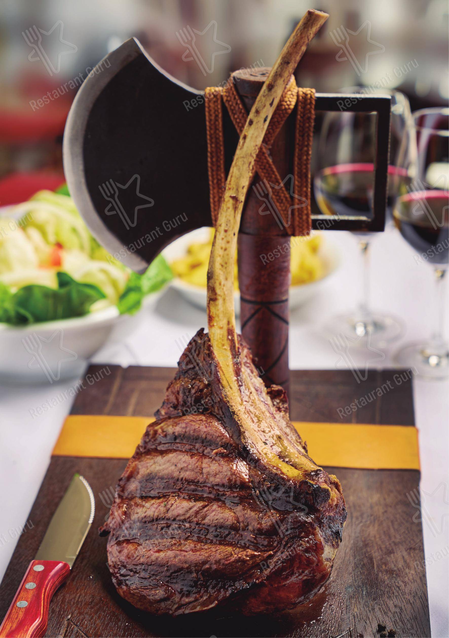 Carta del restaurante El Charrúa, La Molina