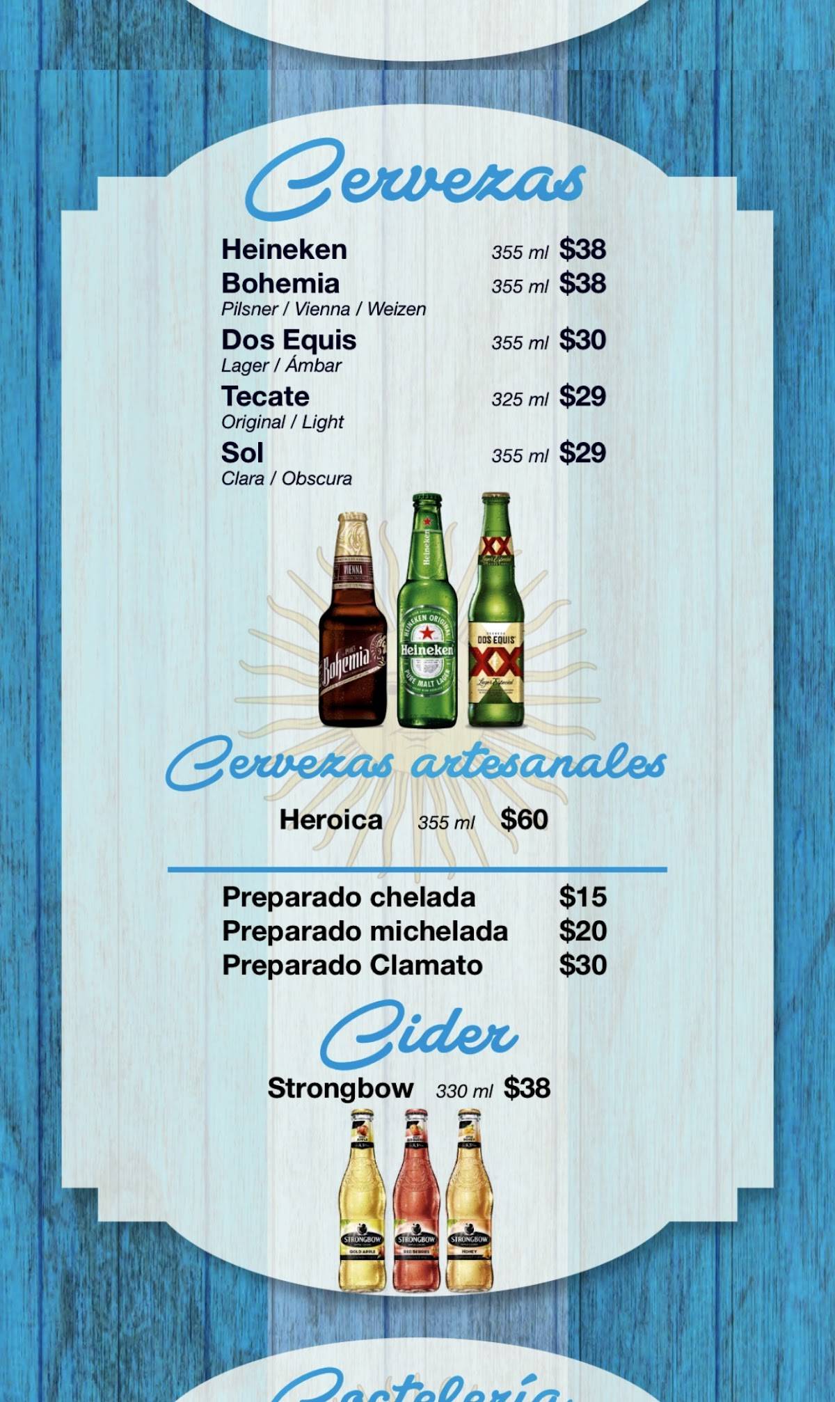 Carta de El Che Parrilla, Veracruz