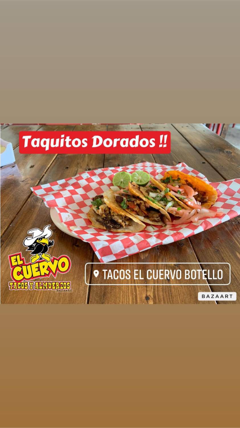 Carta del restaurante El Cuervo Tacos y Almuerzos, Santiago