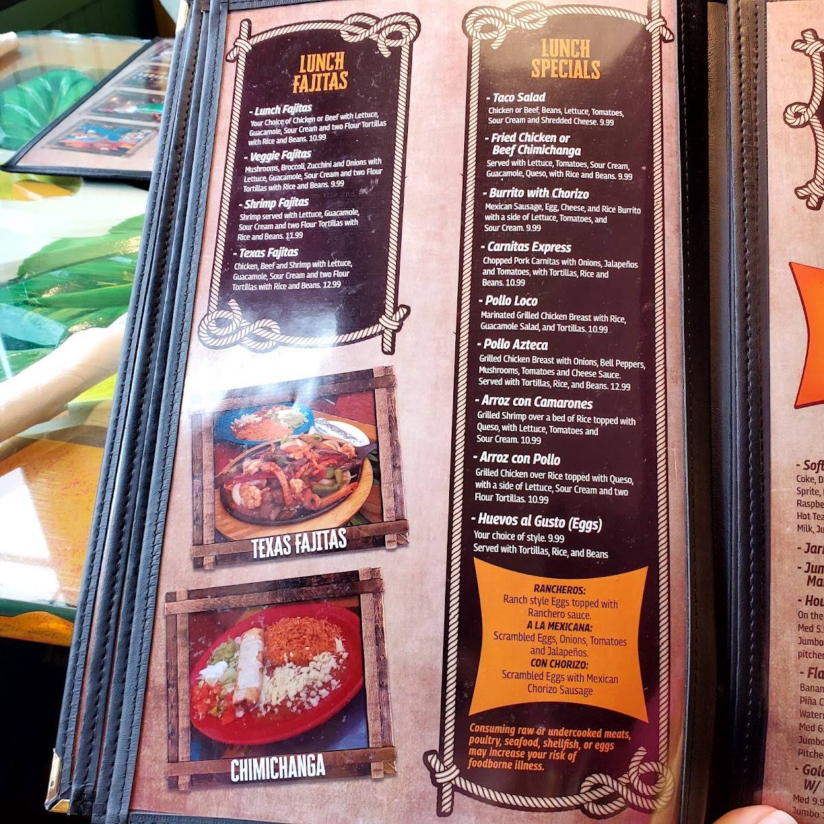 Menu at El Rodeo Mentor restaurant, Mentor
