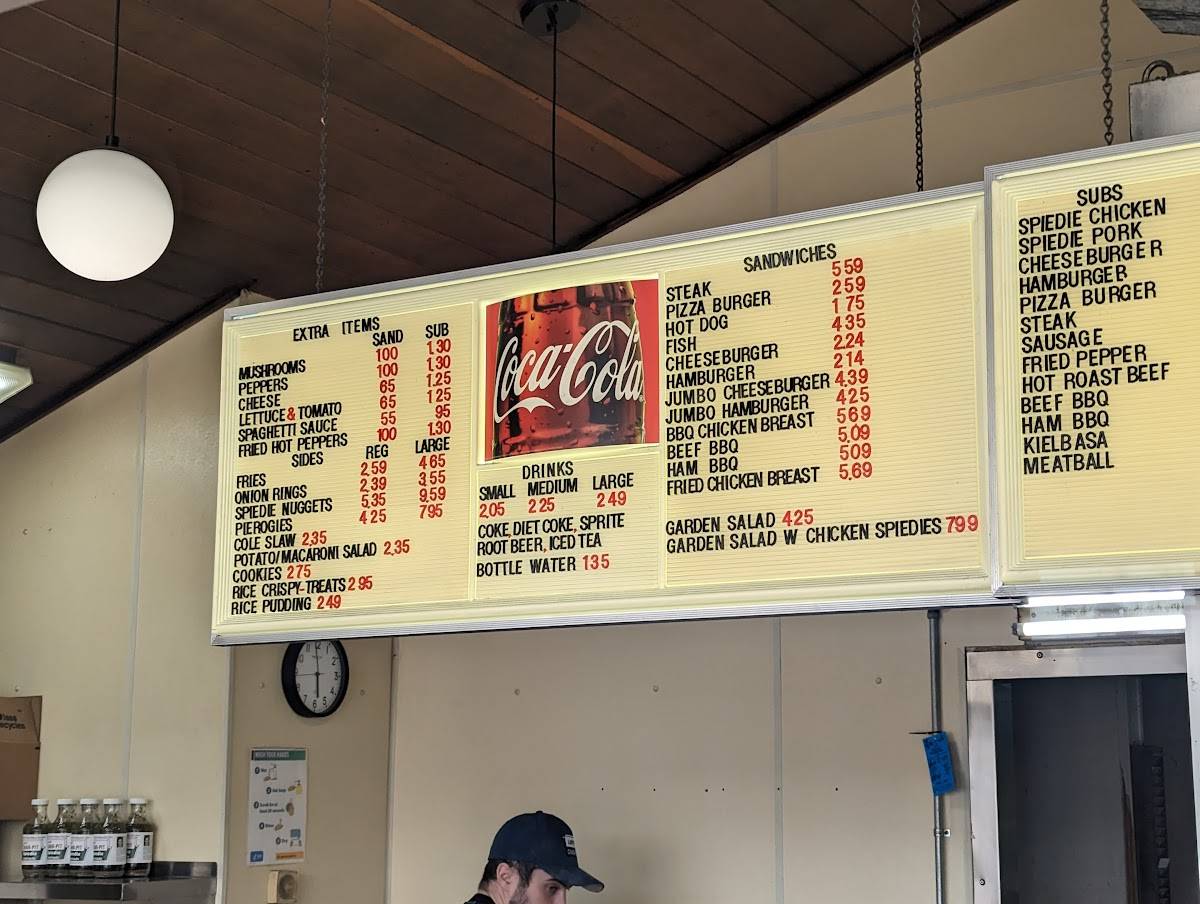 Menu at Lupo's Char-Pit BBQ, Endicott