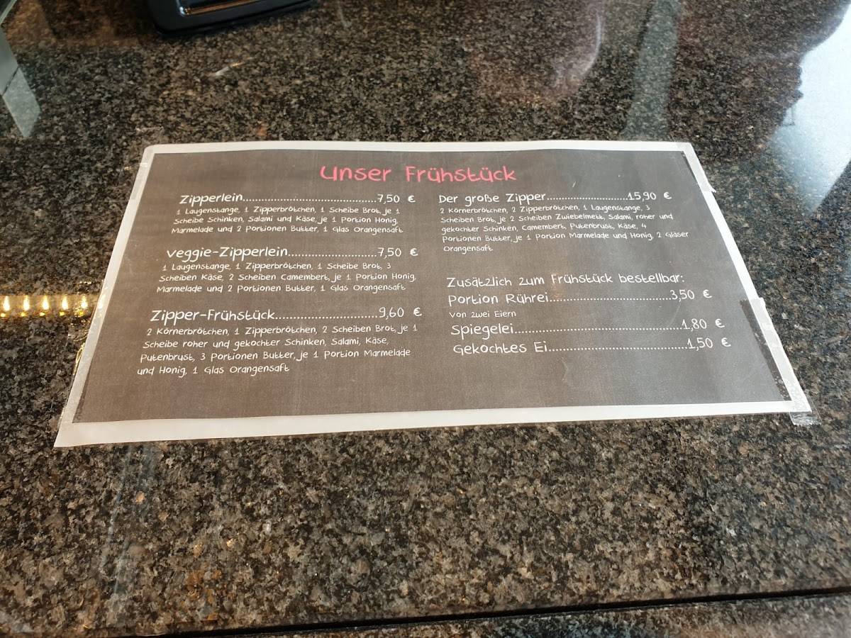 Speisekarte von Ewald Cafe, Herten